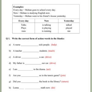 Tenses – skoolon.com