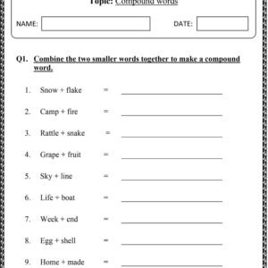 compound words for kids – skoolon.com