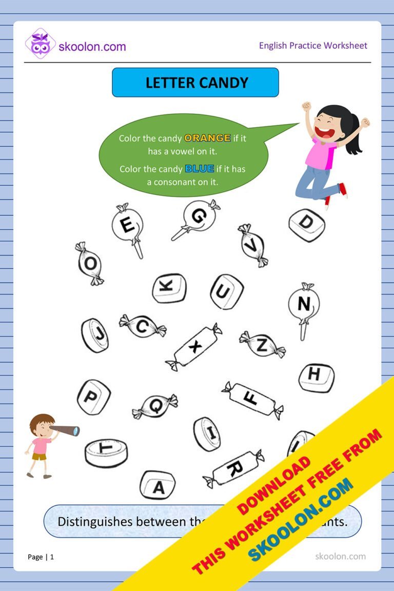 Vowels and Consonants - 4 - skoolon.com Vowels and Consonants - 4 - skoolon.com
