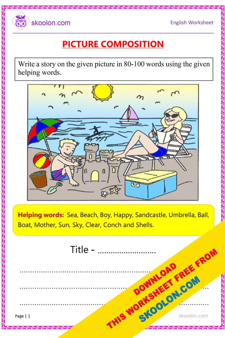Picture Composition Beach Skoolon Picture Composition Beach Skoolon