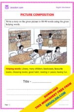 picture composition for class 3 - skoolon.com