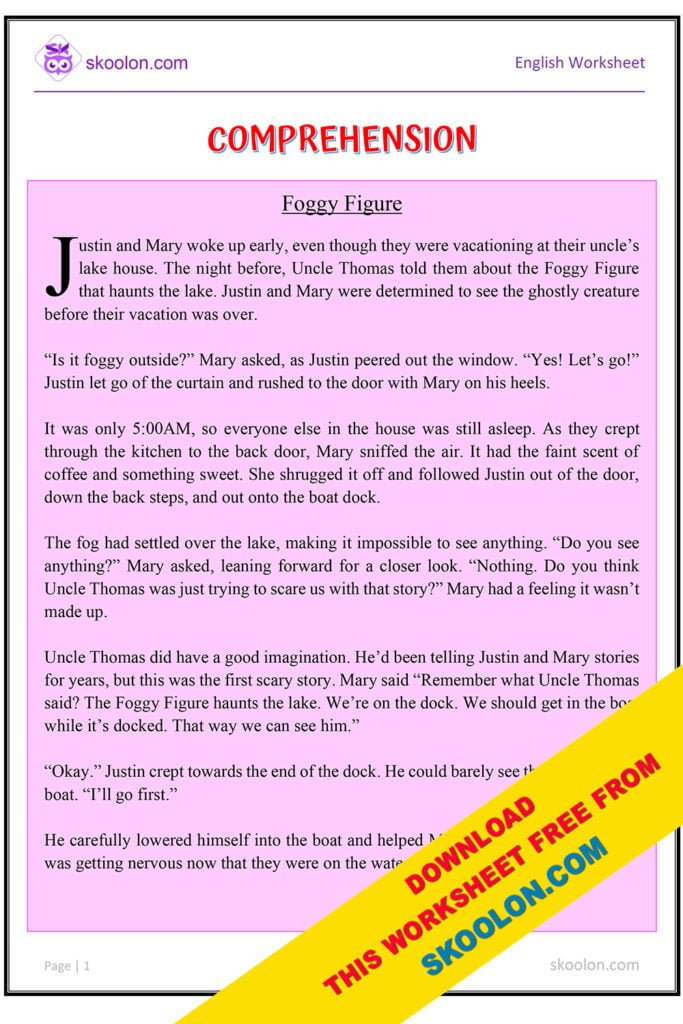 Comprehension Archives - skoolon.com Comprehension Archives - skoolon.com